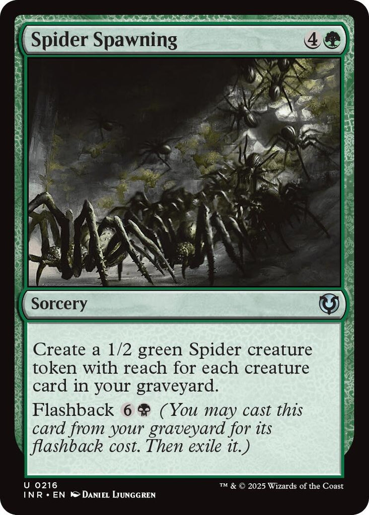 Spider Spawning (216) [Innistrad Remastered]